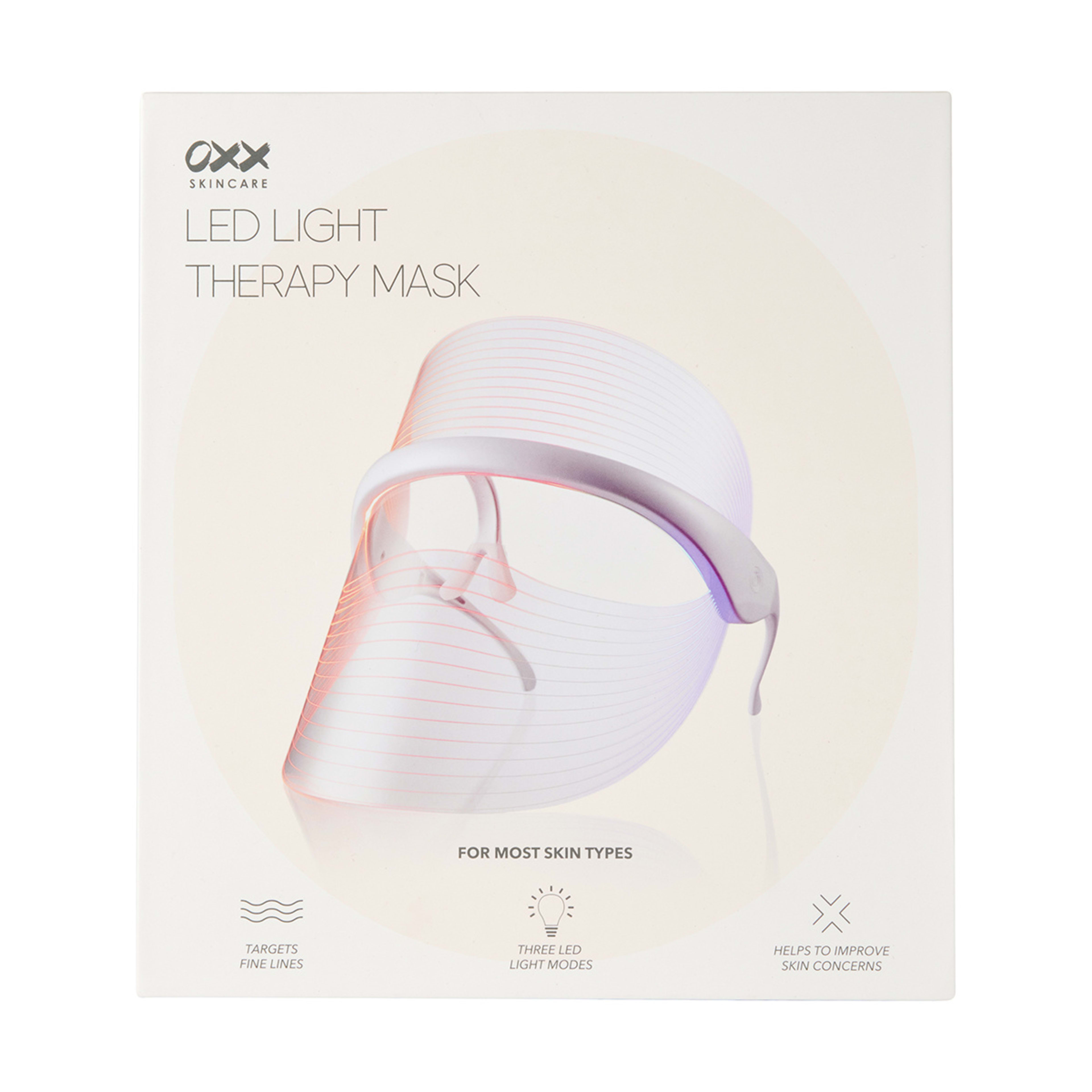OXX Skincare LED Light Therapy Mask - Kmart