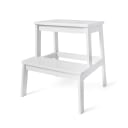 Panelled Step Stool - White - Kmart NZ