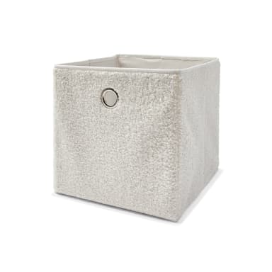 Collapsible Storage Cube - Boucle - Kmart