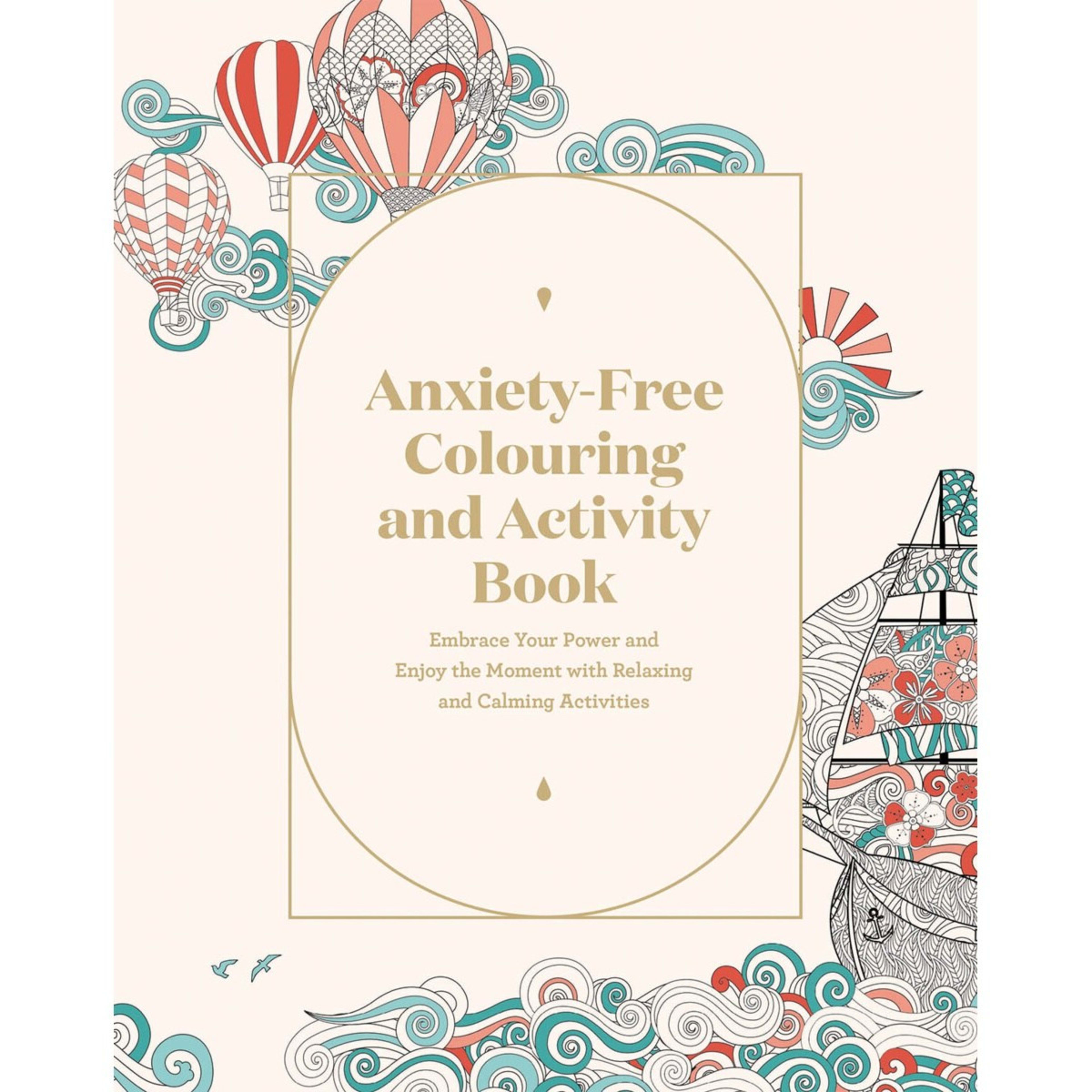 Anxiety-Free Colouring and Activity Book - Kmart