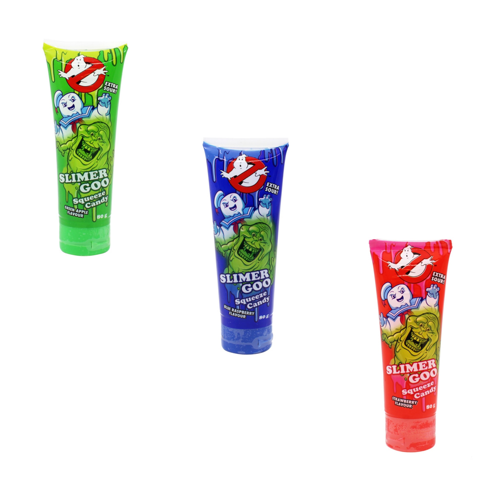 Ghostbusters Slimer Goo Squeeze Candy 80g - Assorted - Kmart