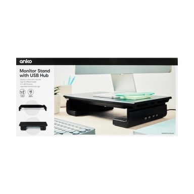 Monitor Stand with USB Hub - Kmart NZ