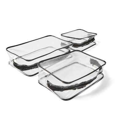 3 Piece Clear Soft Packing Cube Set - Kmart NZ