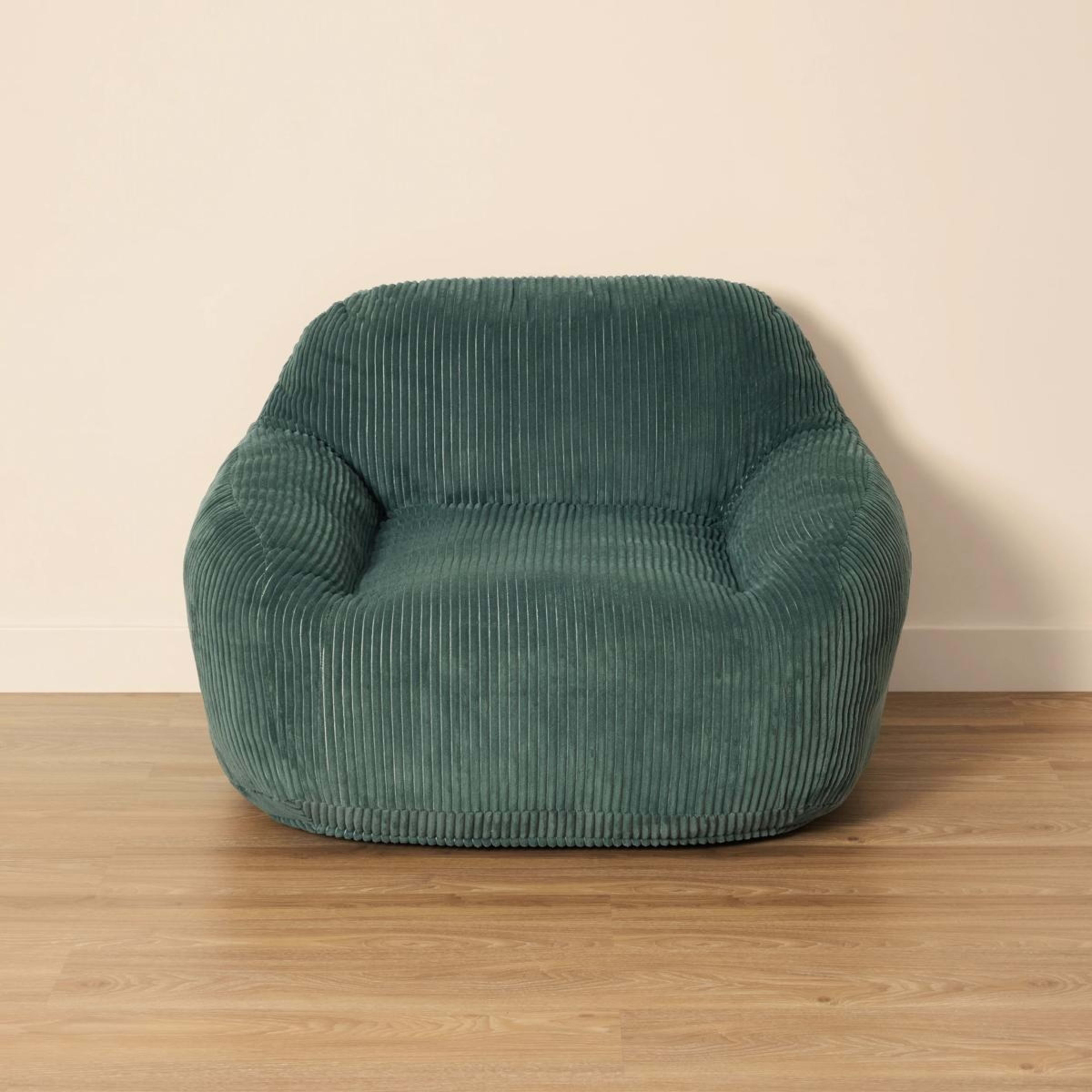 Expanding Chair Green Corduroy - Kmart