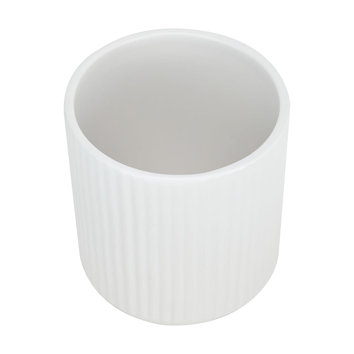 White Linear Pot Small - Kmart