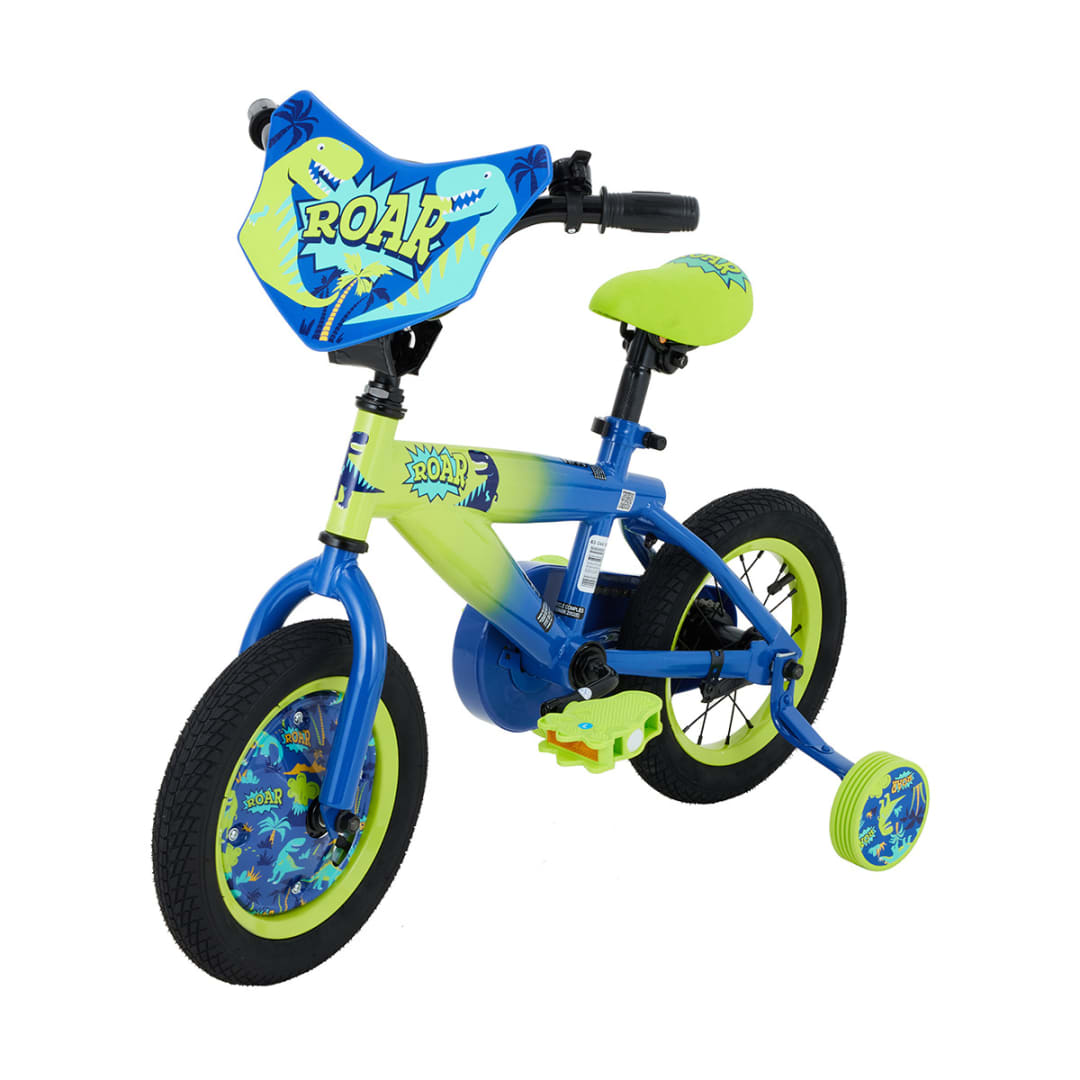 30cm Dinosaur Bike - Blue - Kmart