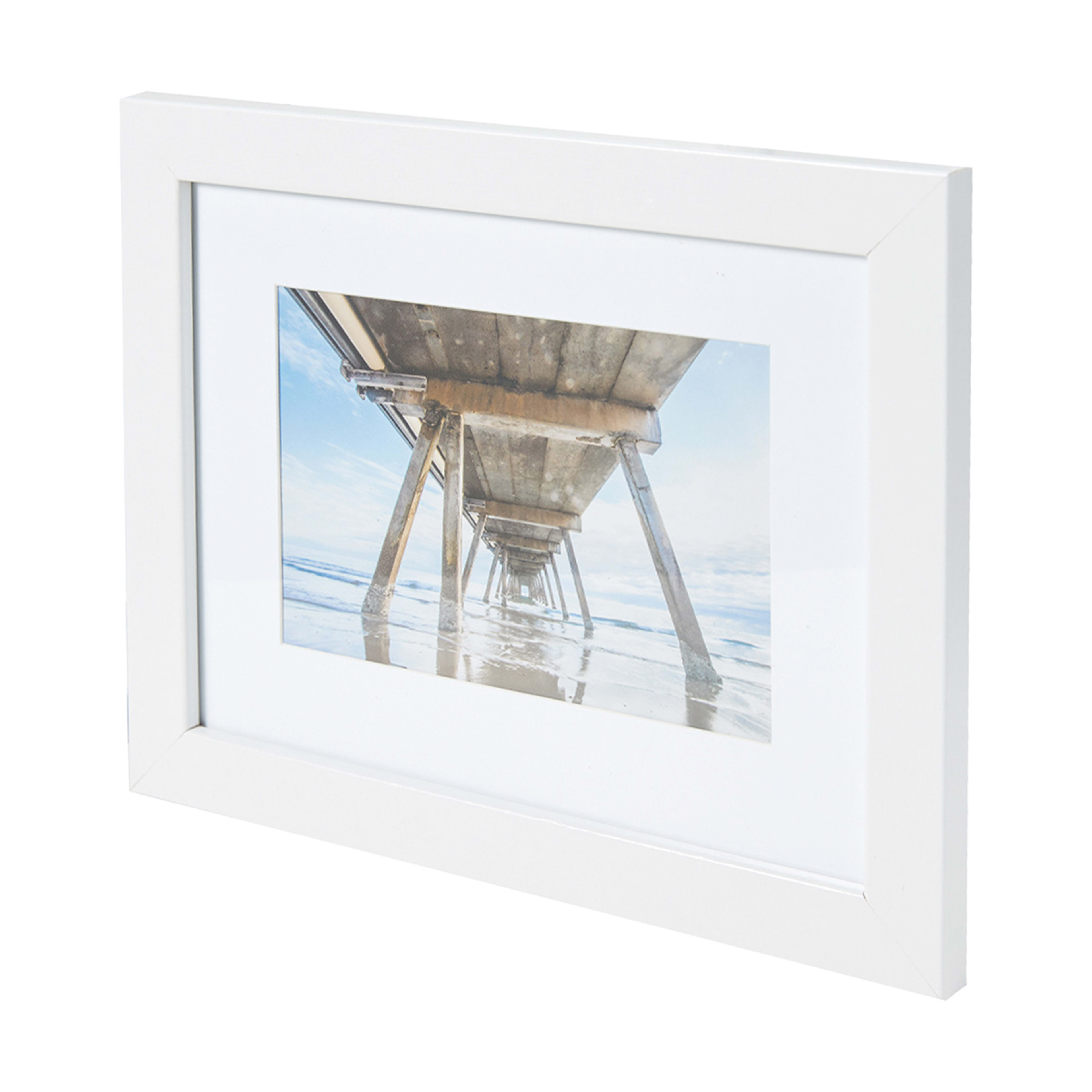8 Piece Wall Photo Frame Set - White - Kmart