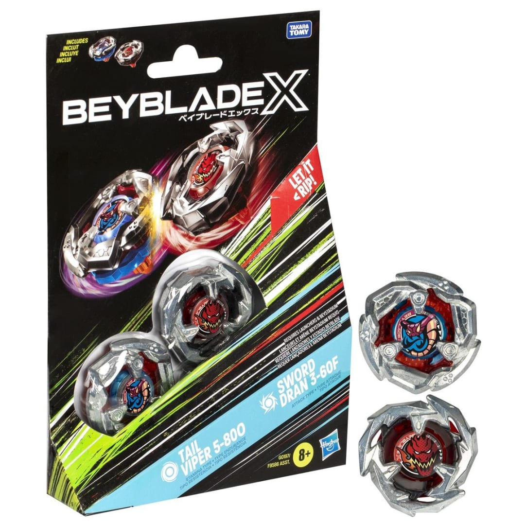 2 Pack Beyblade X Set - Assorted - Kmart