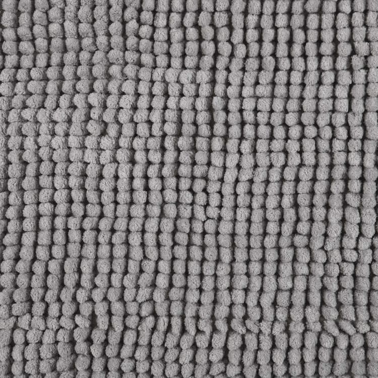 Soft Toggle Bath Mat - Silver Look - Kmart