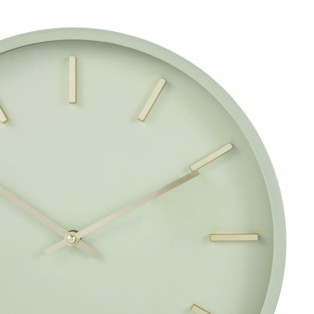 Sage and Gold Look Clock - Kmart