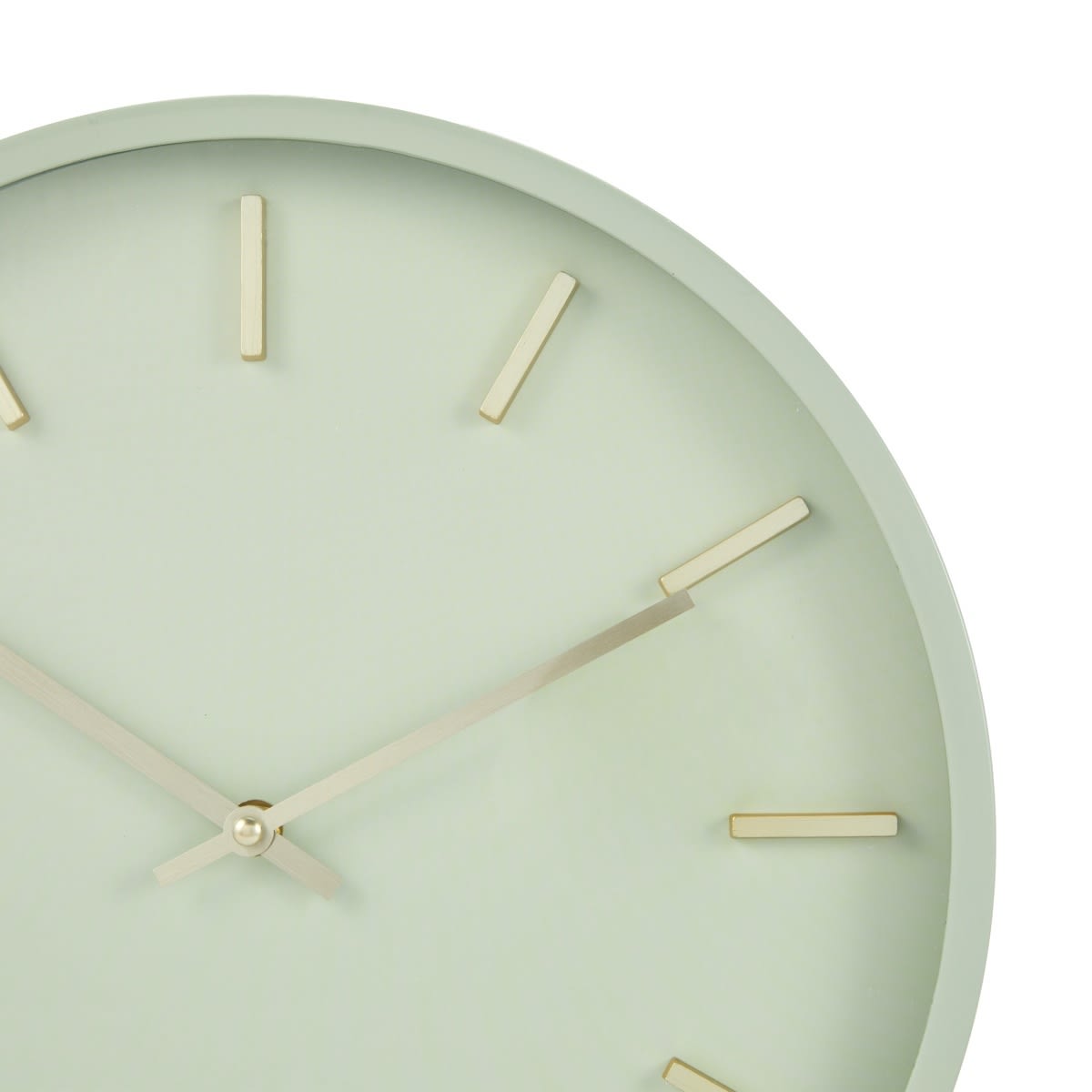 Sage and Gold Look Clock - Kmart