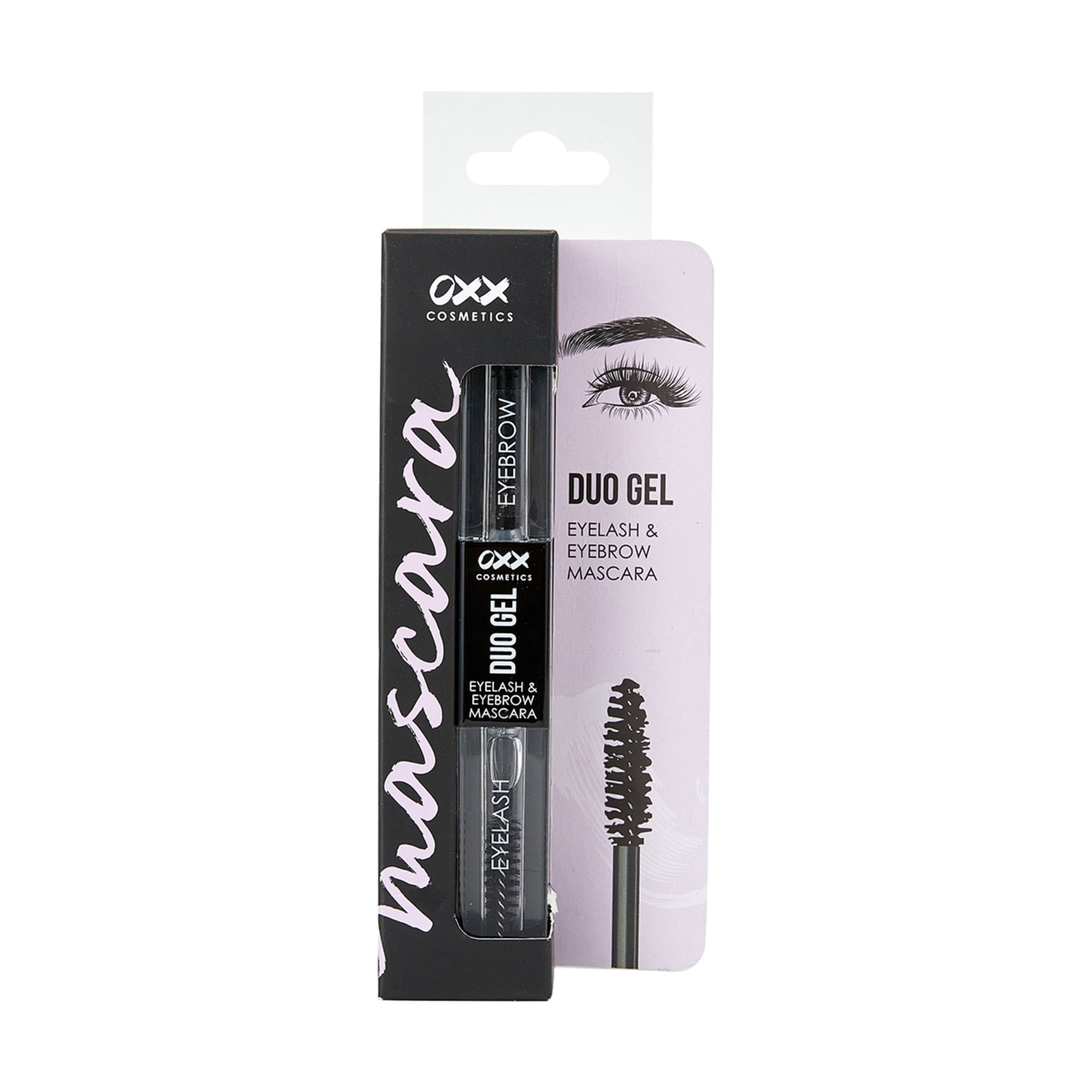OXX Cosmetics Duo Gel Eyelash and Eyebrow Mascara - Kmart