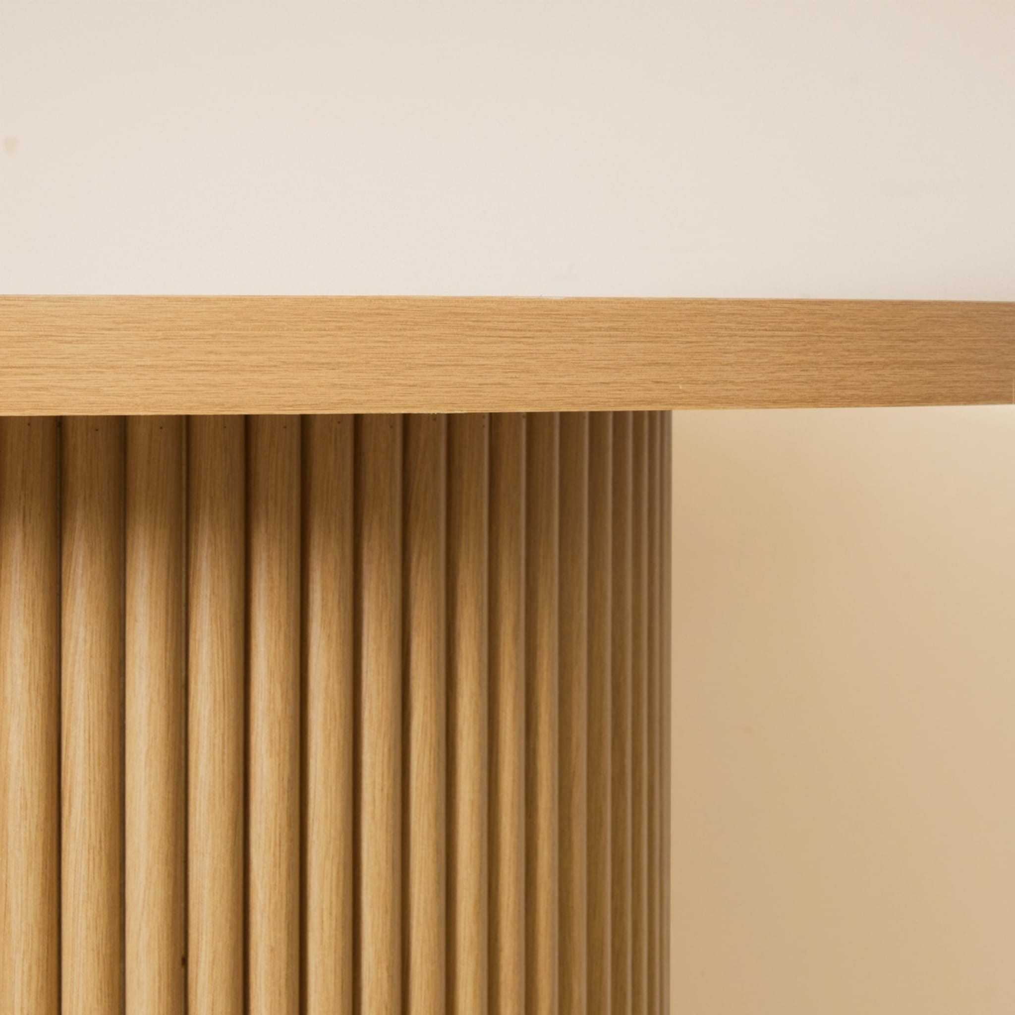 Ribbed Dining Table - Kmart