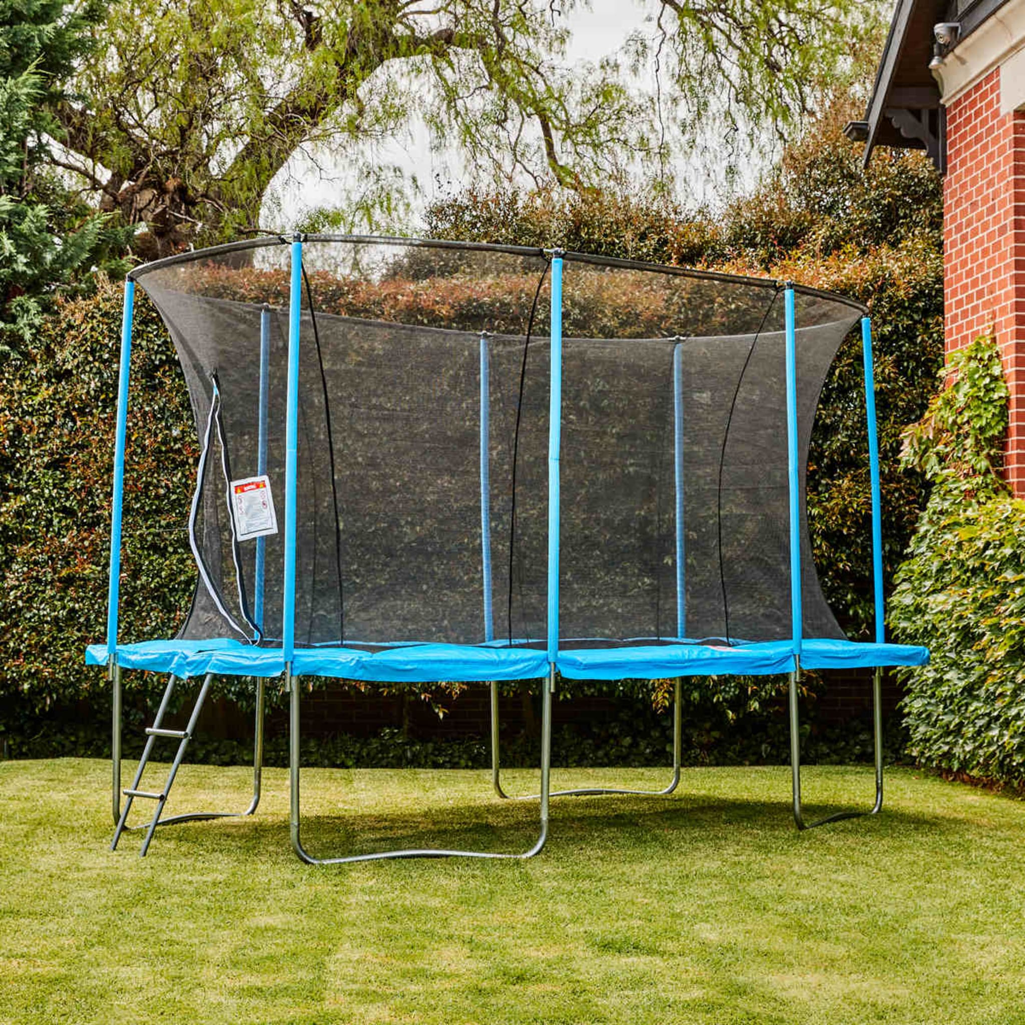 Trampoline 12ft. Rectangular with Enclosure - Kmart