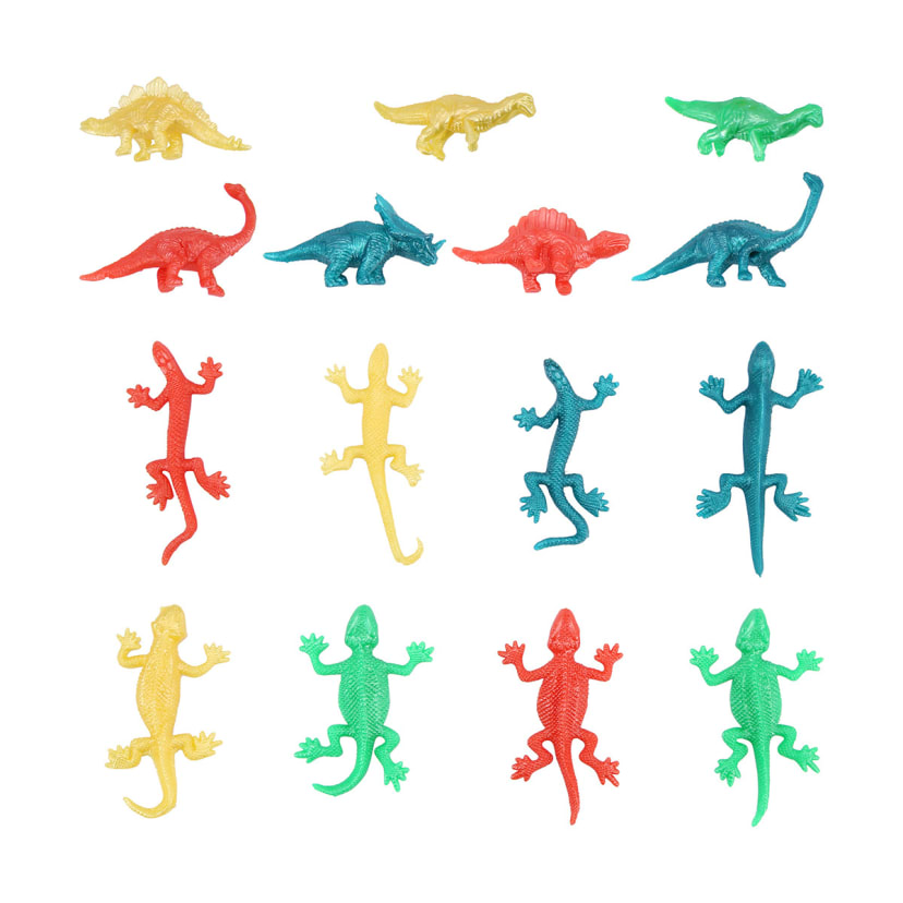 15 Piece Sticky & Stretchy Animals - Kmart