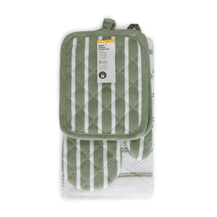 5 Piece Green Kitchen Set - Kmart