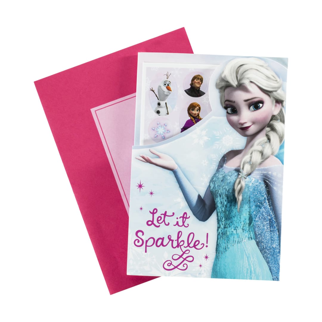 Frozen Birthday Card - Kmart