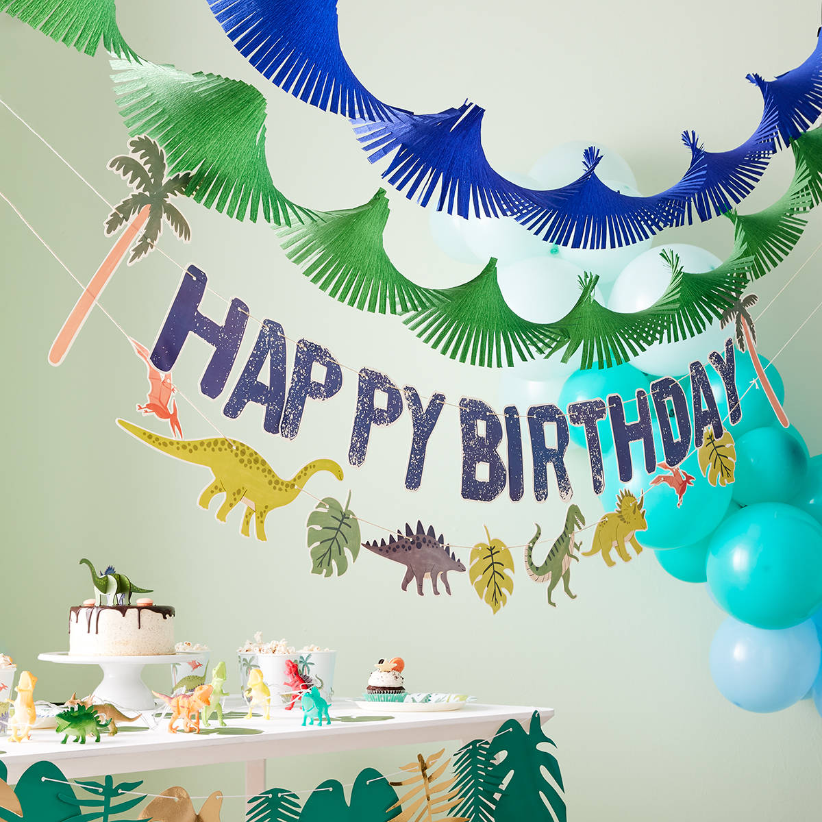 4 Piece Dinosaur Decoration Pack - Kmart