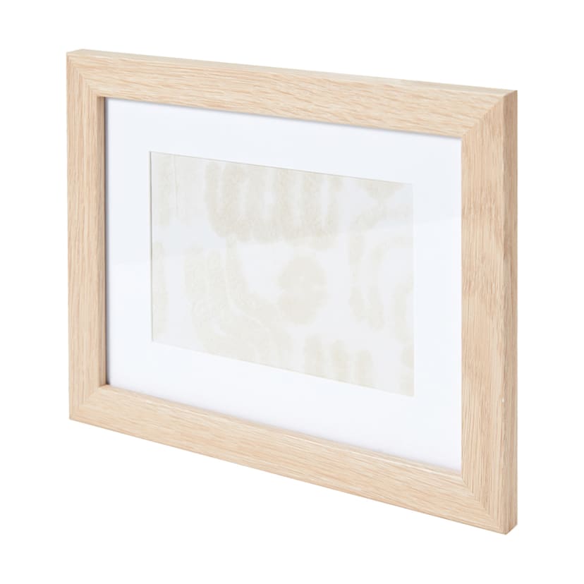 8 Piece Wall Photo Frame Set - Oak - Kmart NZ