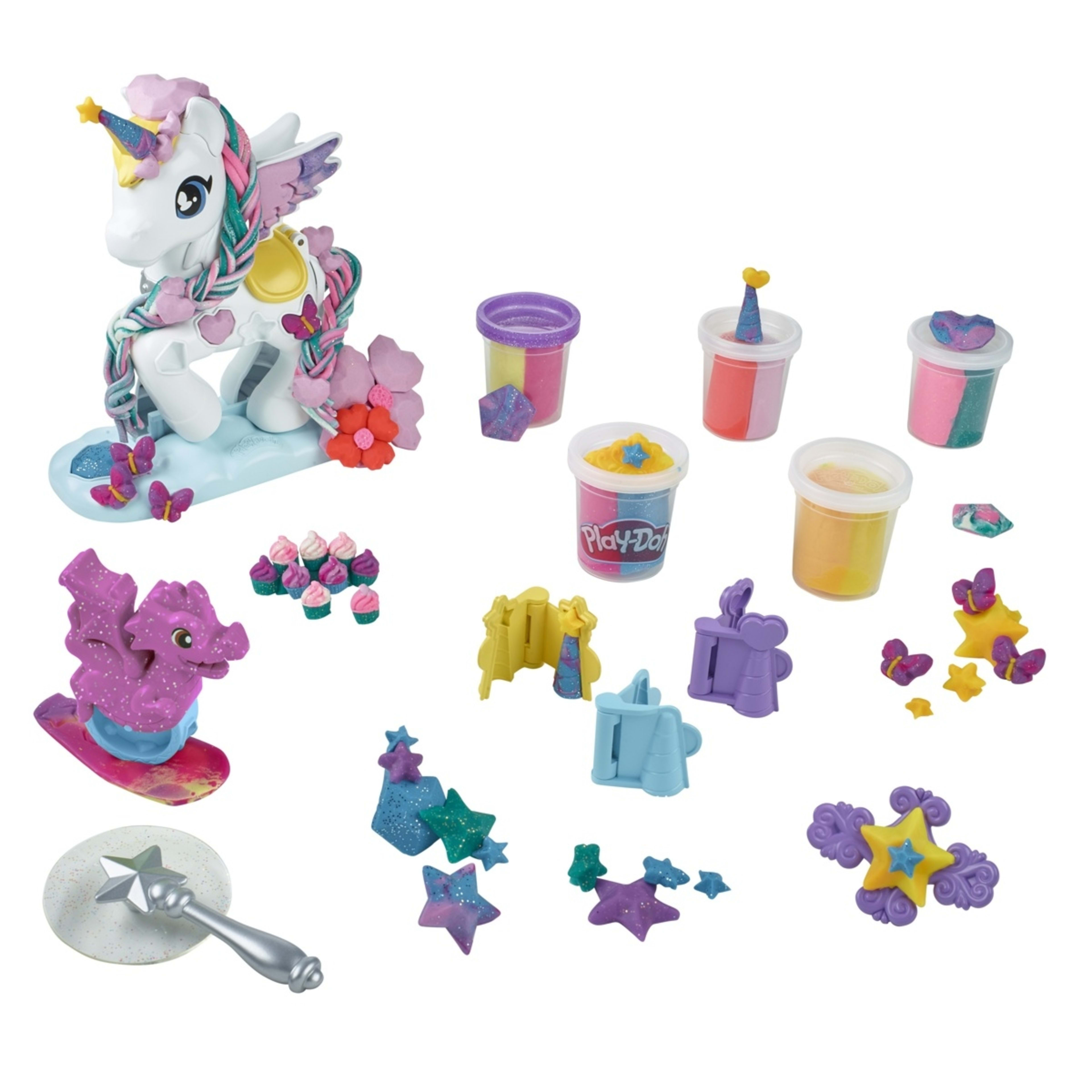Play-Doh Magical Stylin' Unicorn Playset - Kmart