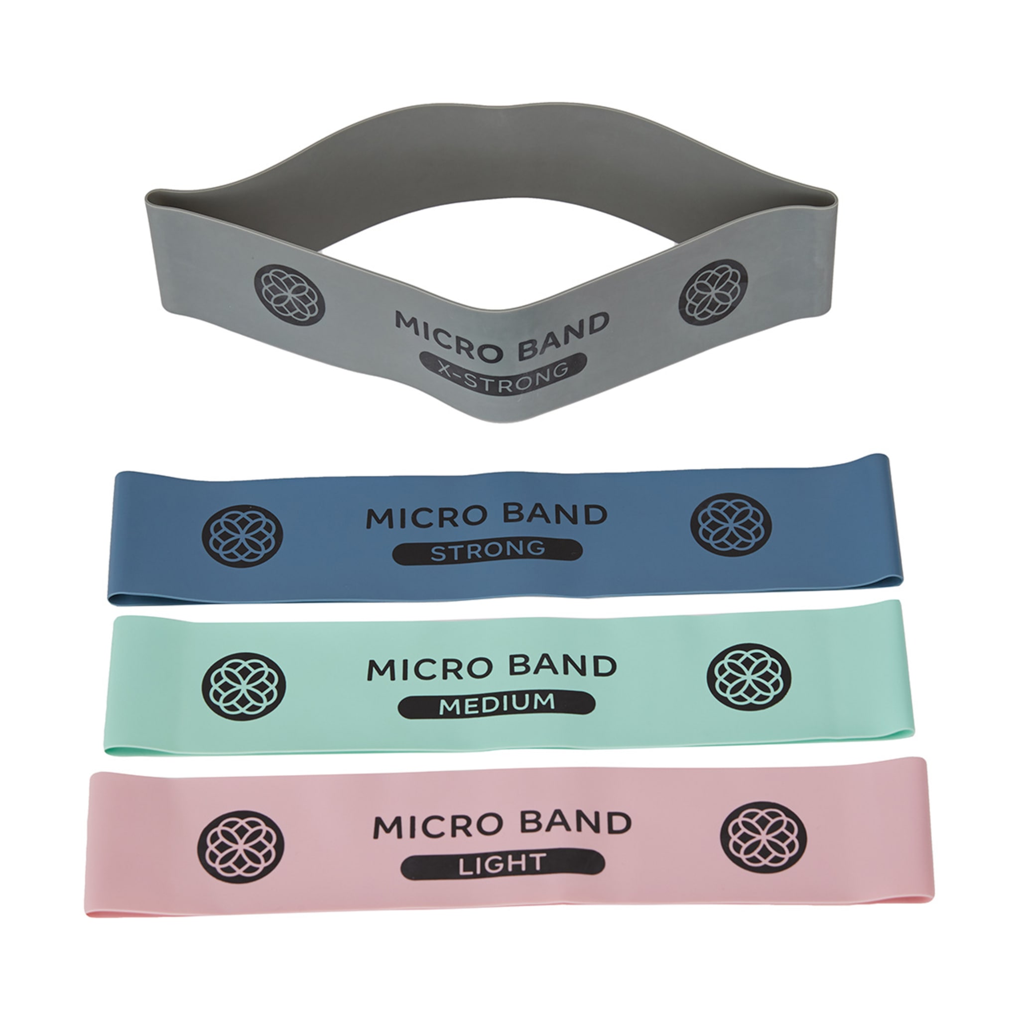 4 Micro Stretch Bands - Kmart