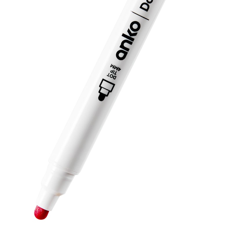 12 Pack Dual End Dot Markers - Assorted Ink - Kmart NZ