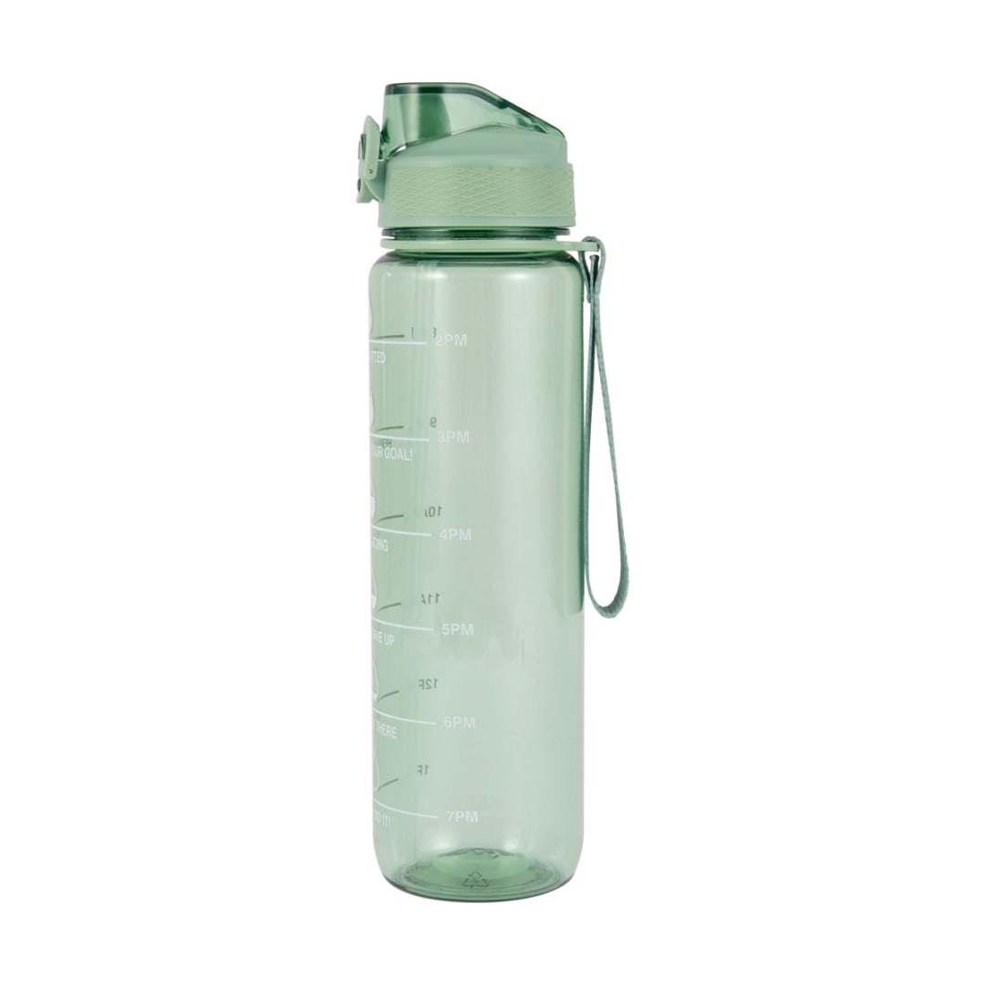 1L Green Daily Intake Drink Bottle - Kmart NZ