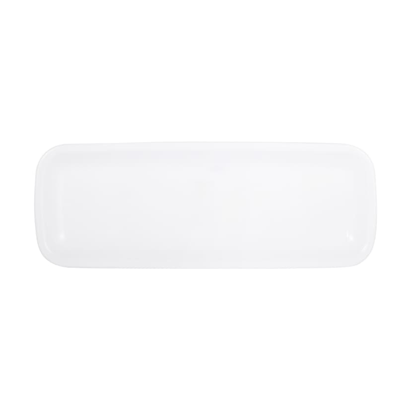 White Rectangle Food Tray - Kmart
