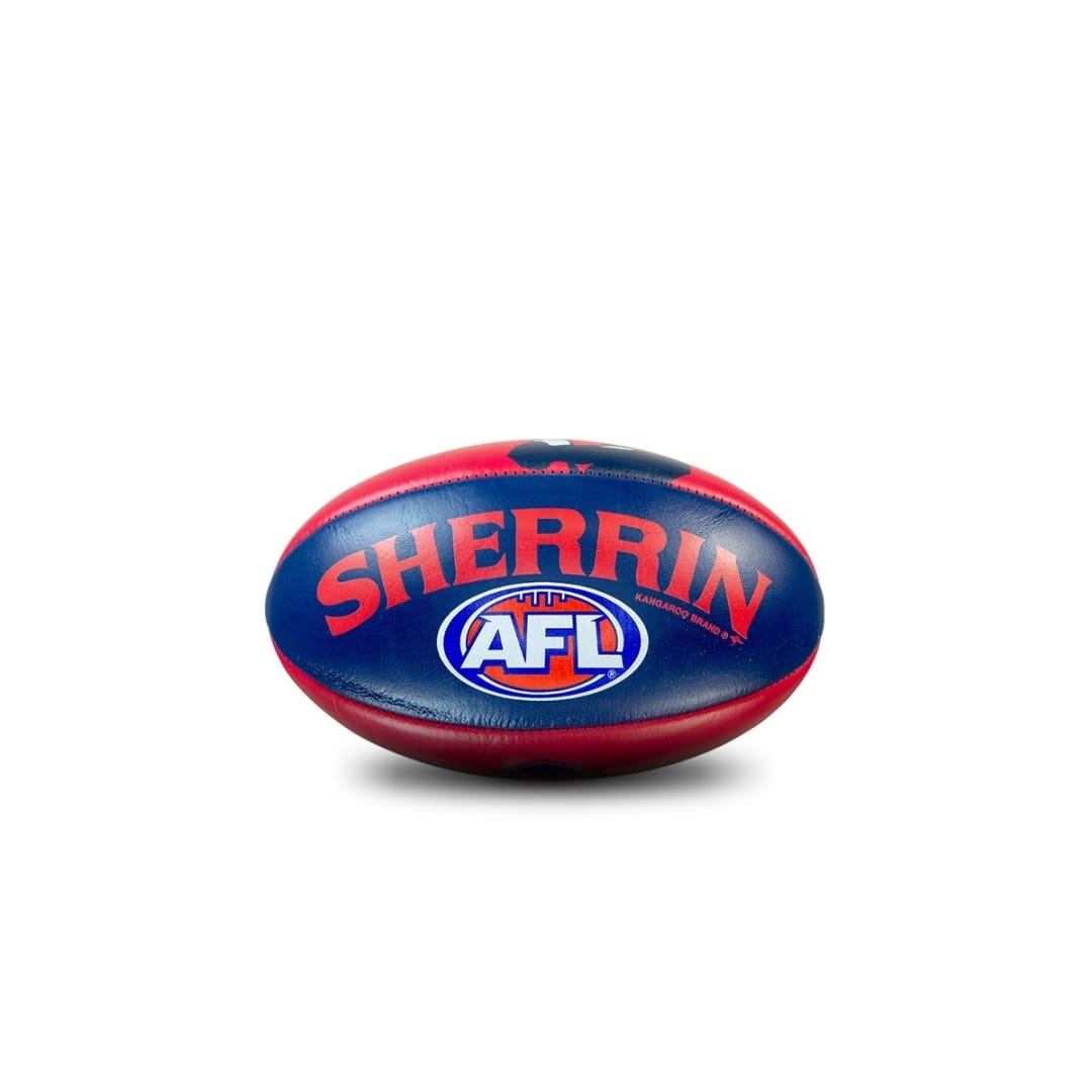 Sherrin Official AFL Melbourne Demons Softie Ball - Kmart