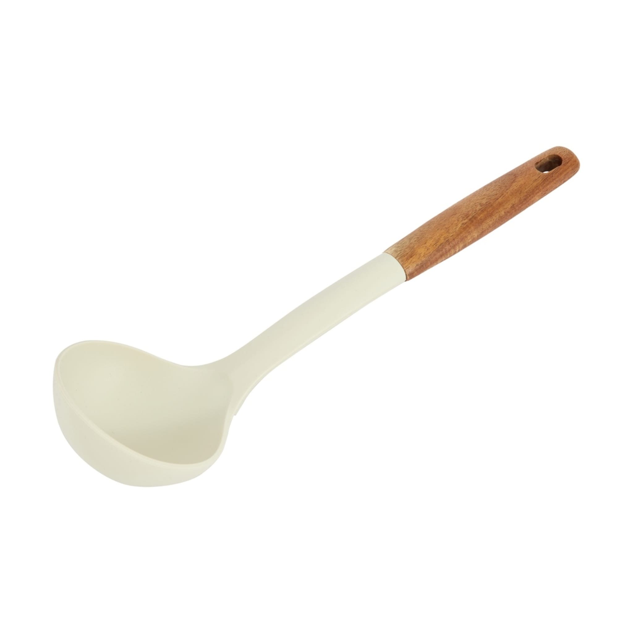 Set of 5 Silicone Utensils with Acacia Handles - Kmart