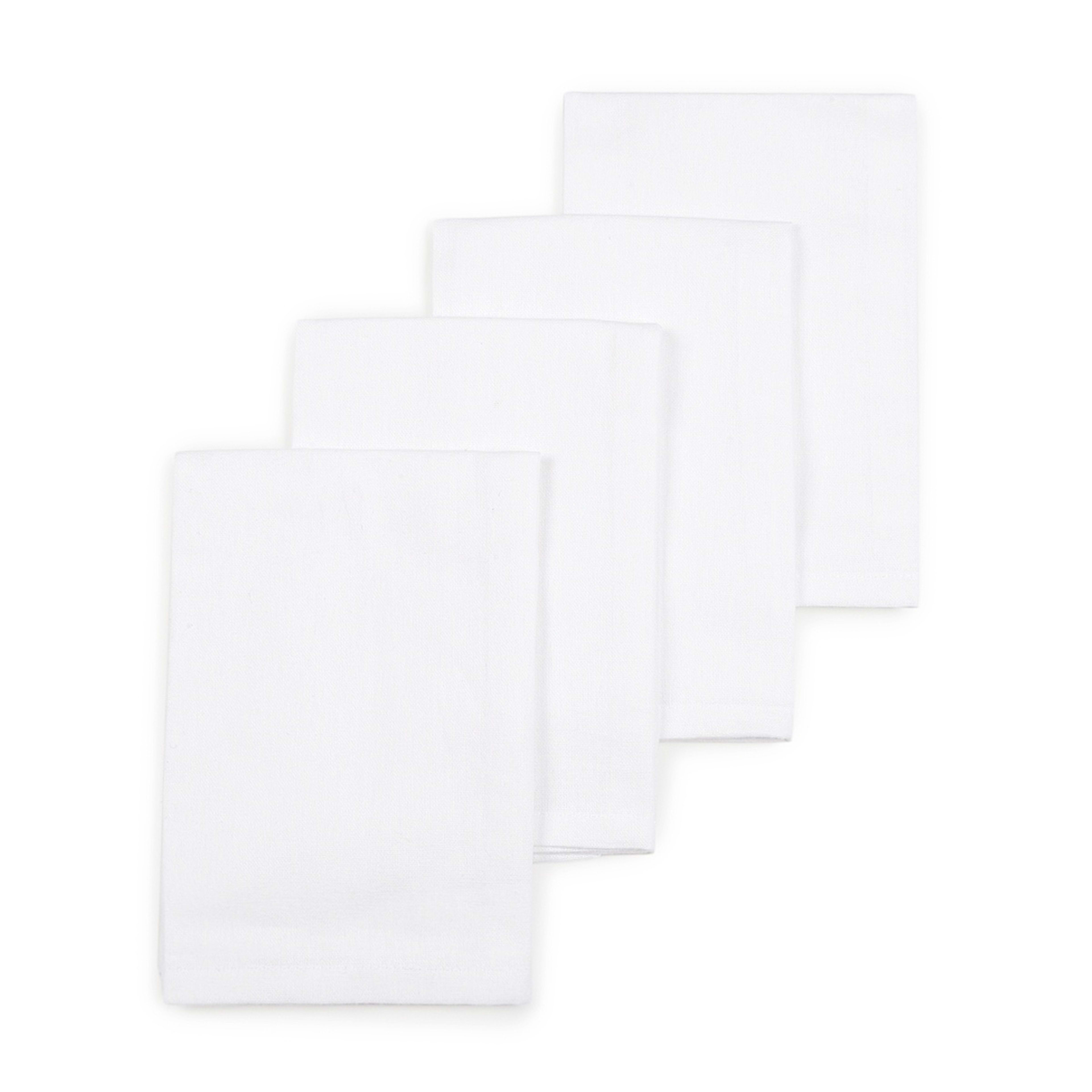 4 Pack White Napkins - Kmart