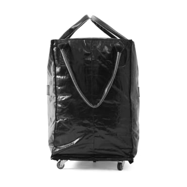 91cm Foldable Shopping Trolley - Black - Kmart