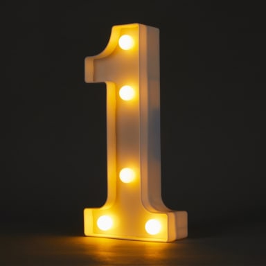 Light Up Number - 1 - Kmart