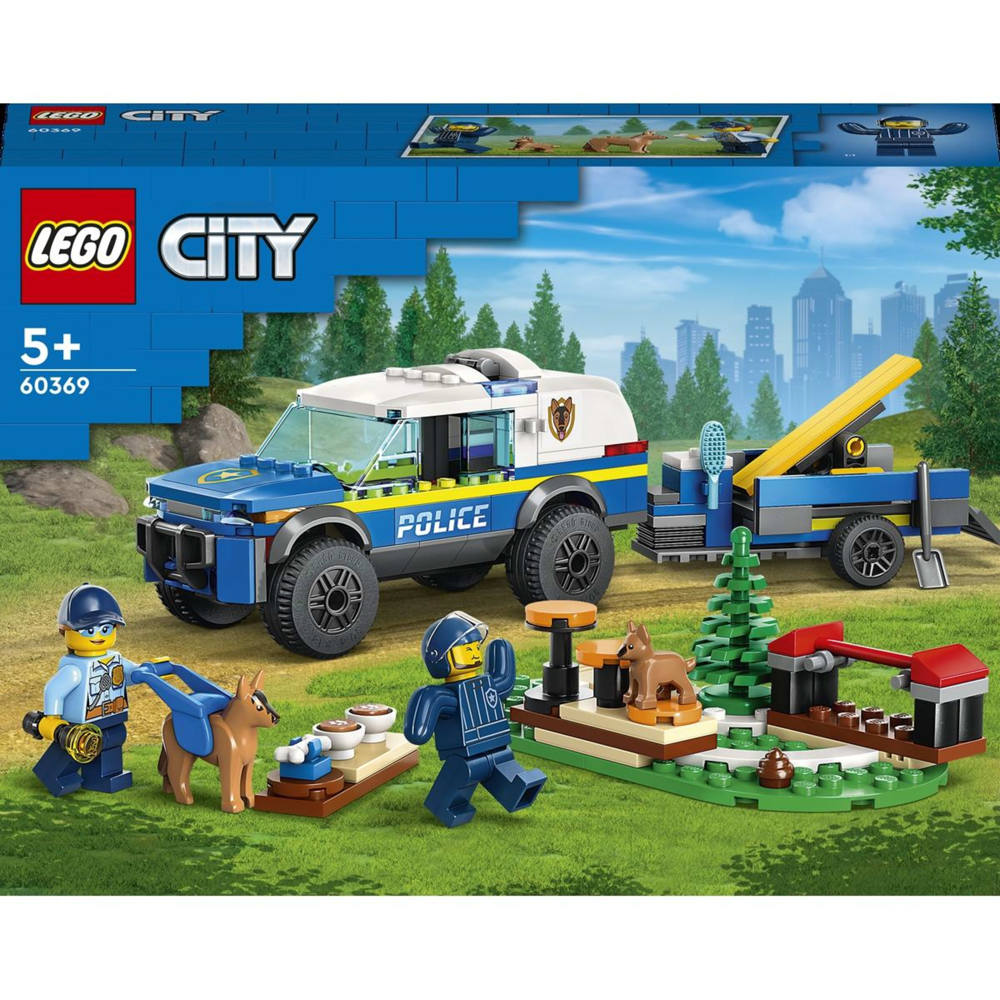 LEGO City Police Mobile Police Dog Training 60369 - Kmart