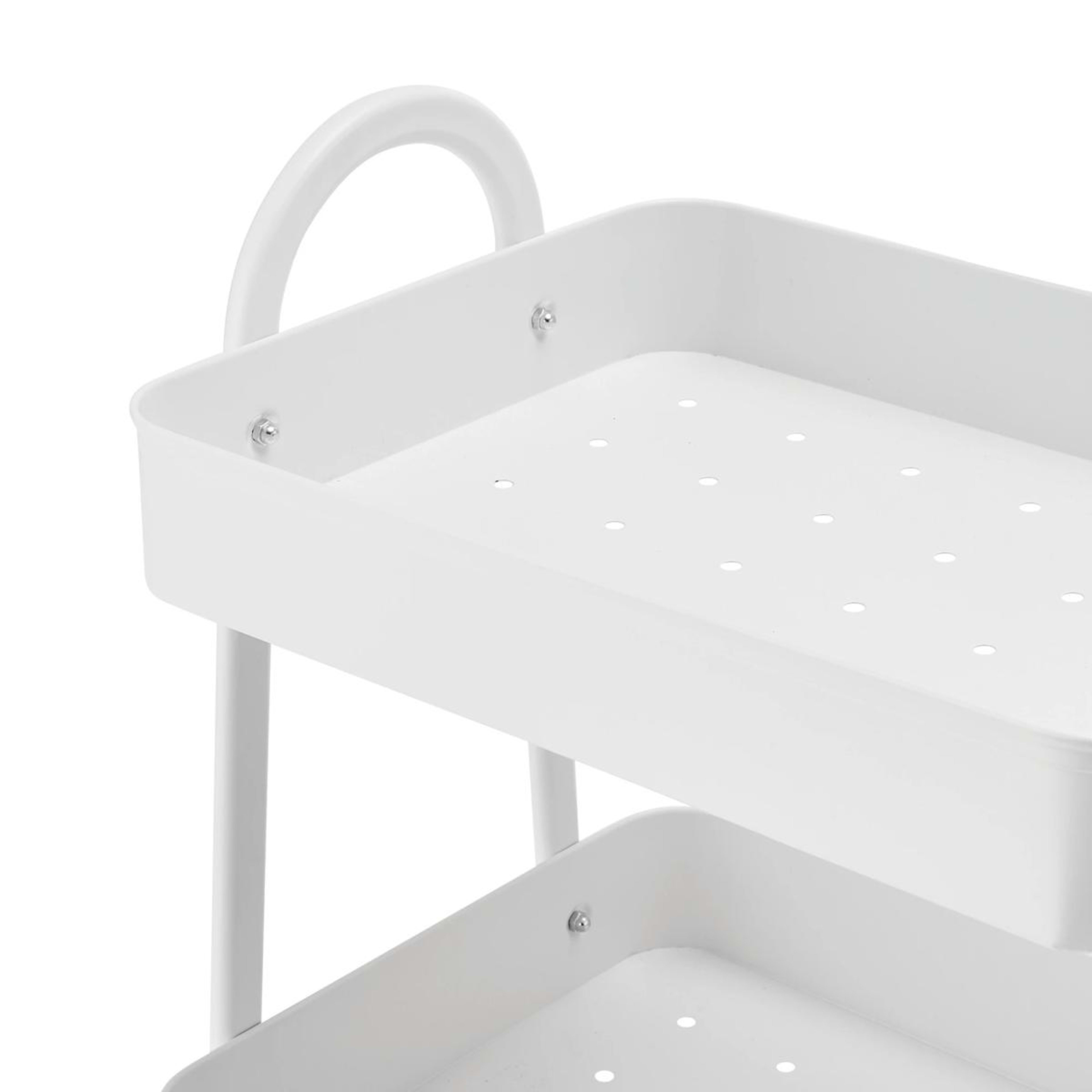 White 3 Tier Trolley - Kmart