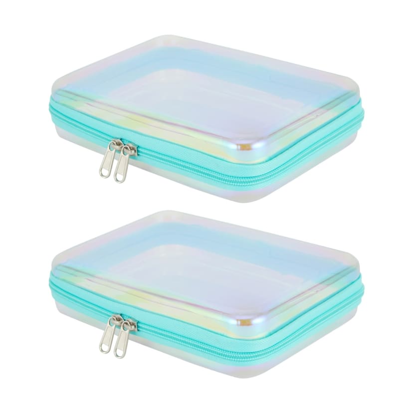 2 Pack Clear Packing Cubes - Iridescent - Kmart