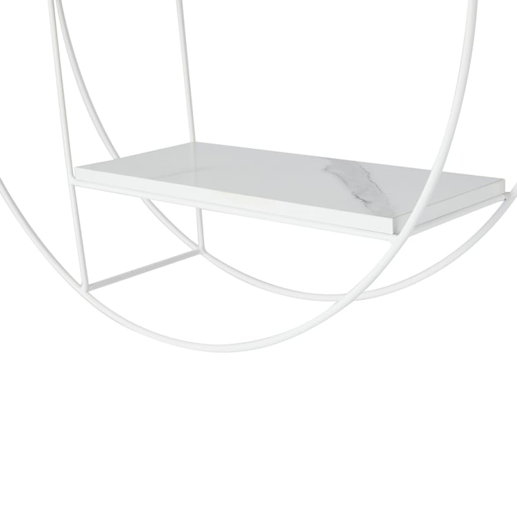 Marble Look Round Shadow Box - Kmart