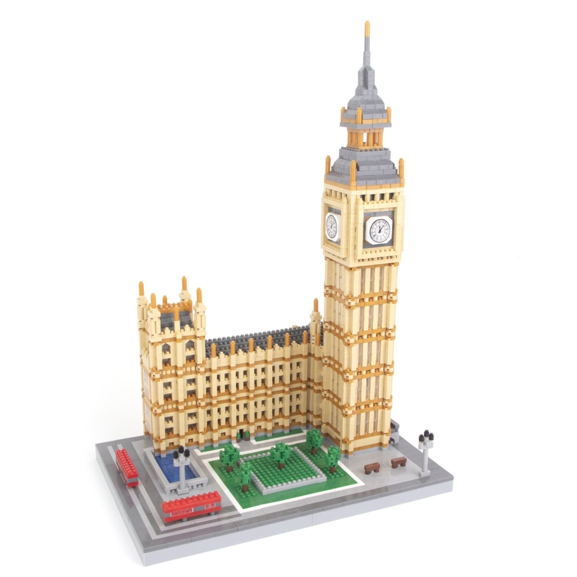 3478 Piece Mini Blocks Building Series: Westminster Building - Kmart