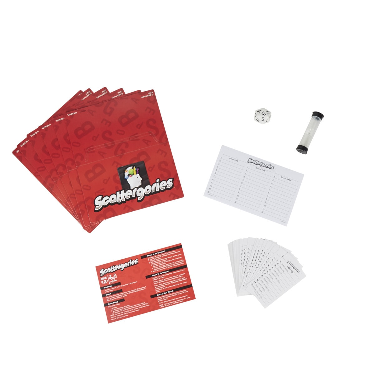 Scattergories - The Classic Fast Thinking Categories Word Game - Kmart