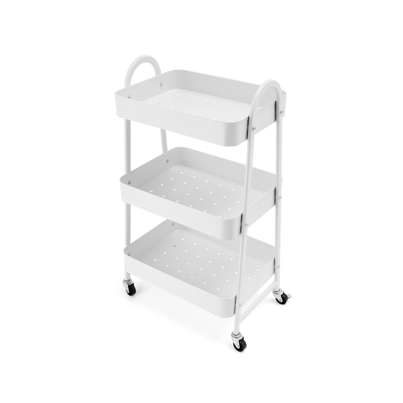 White 3 Tier Trolley - Kmart NZ