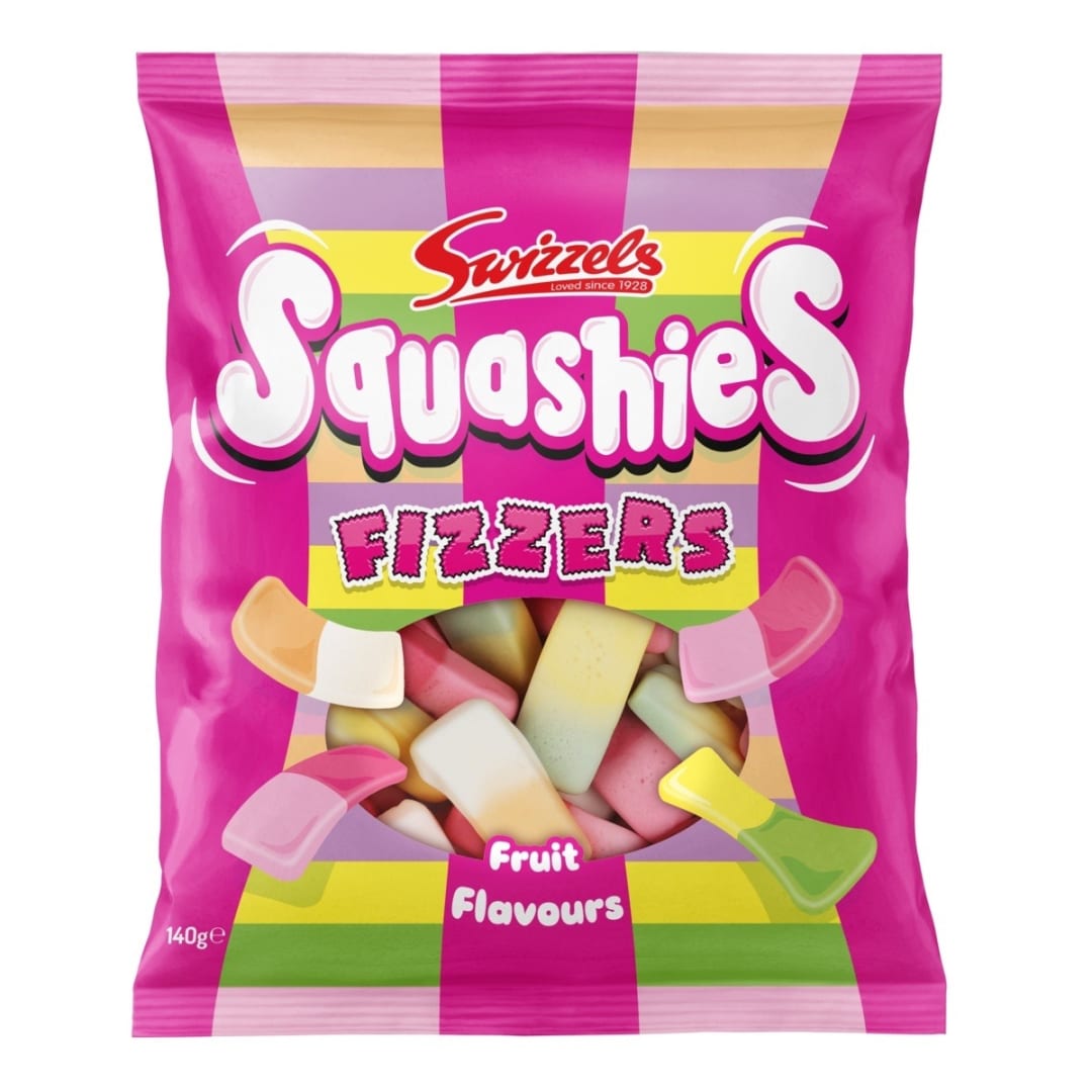 Swizzels Squashies Fizzers 140g - Kmart
