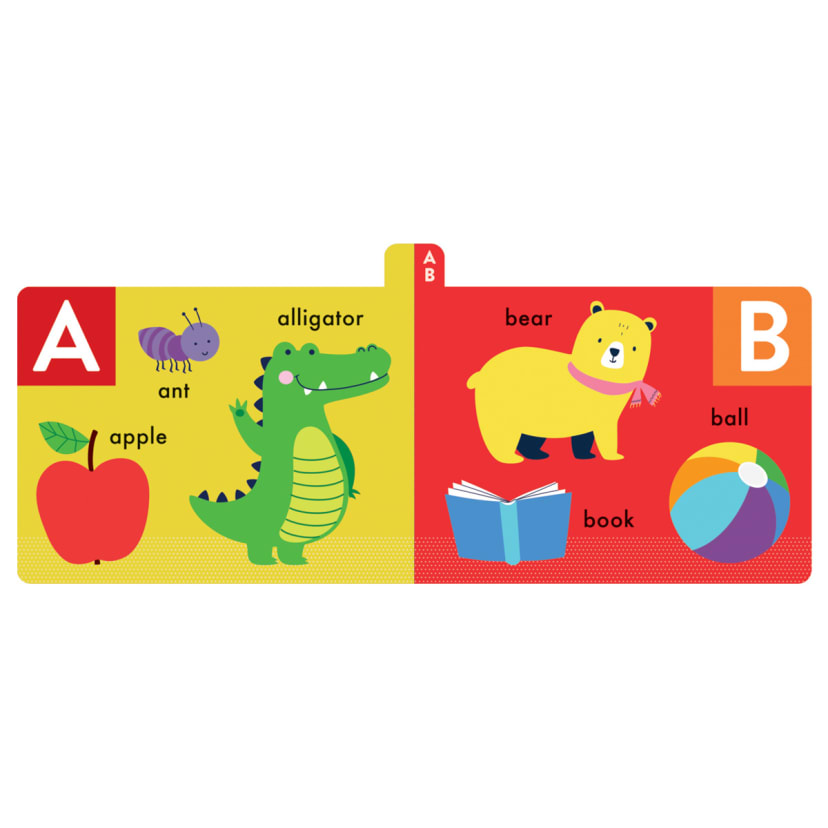 ABC - Chunky Tabbed Board Book - Kmart NZ