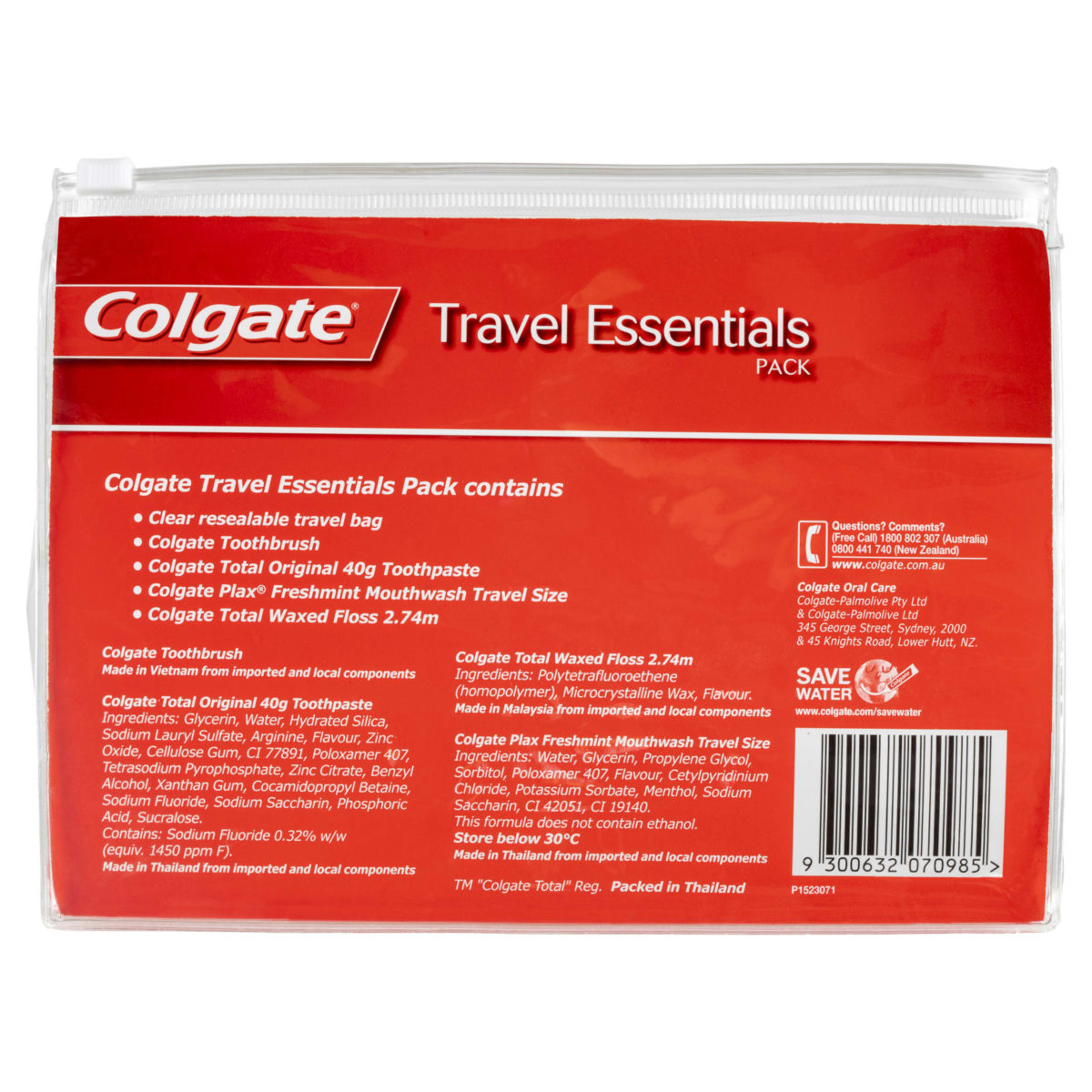 Colgate Travel Essentials Pack - Kmart