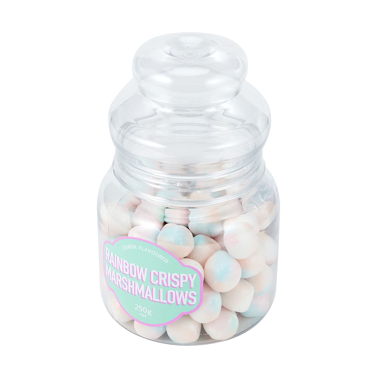 Rainbow Crispy Marshmallows 250g - Kmart