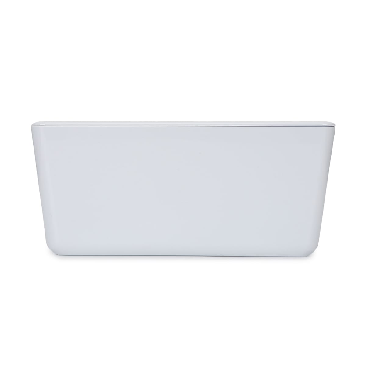 4L Smooth and Shiny Plastic Tub - White - Kmart