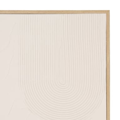 Textured Abstract Framed Canvas - Kmart