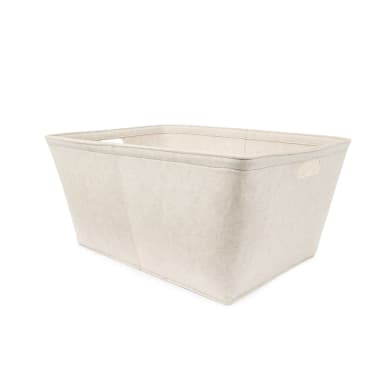 Felt Tub - Large, Beige - Kmart