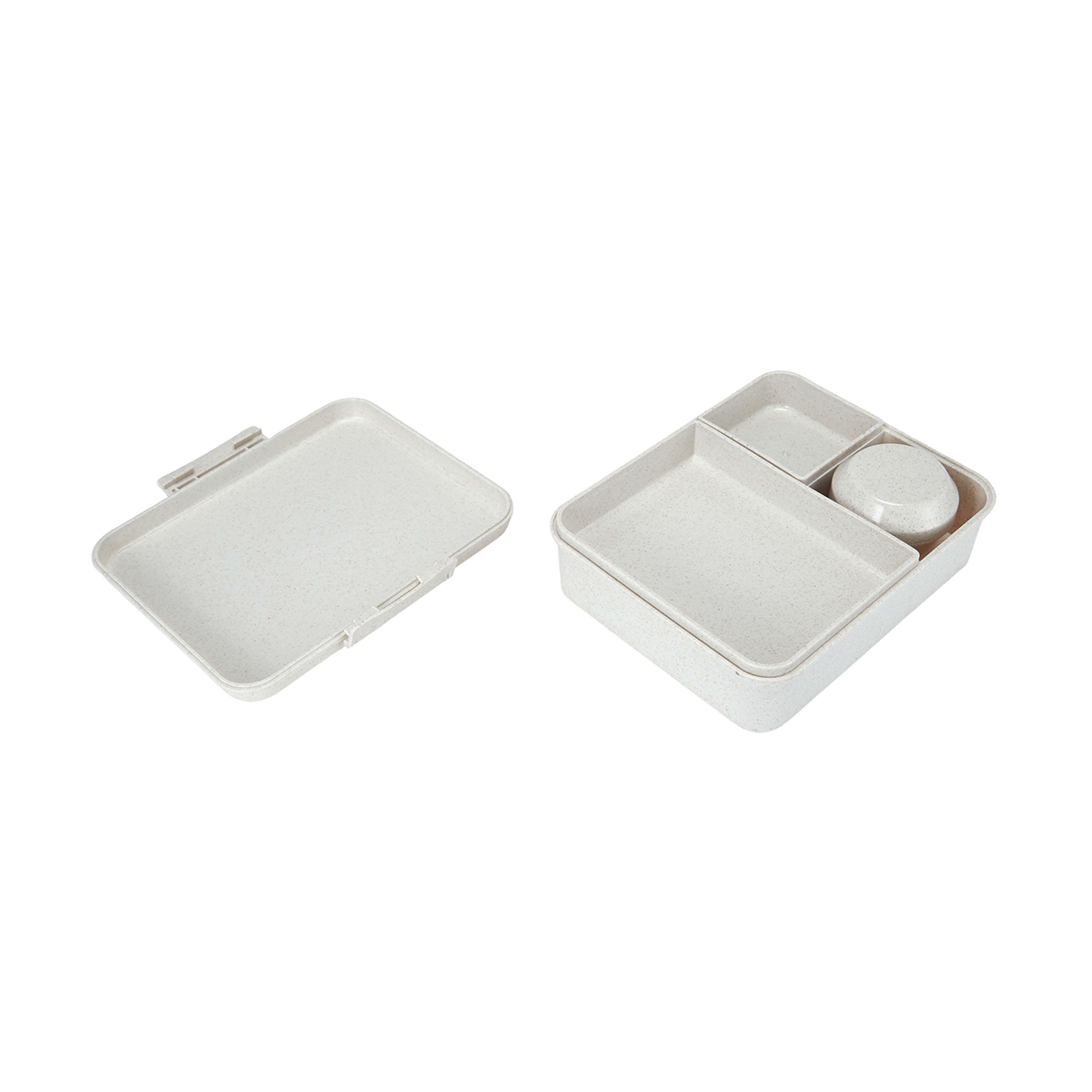 Wheat Straw Bento Snack Box - Oatmeal - Kmart