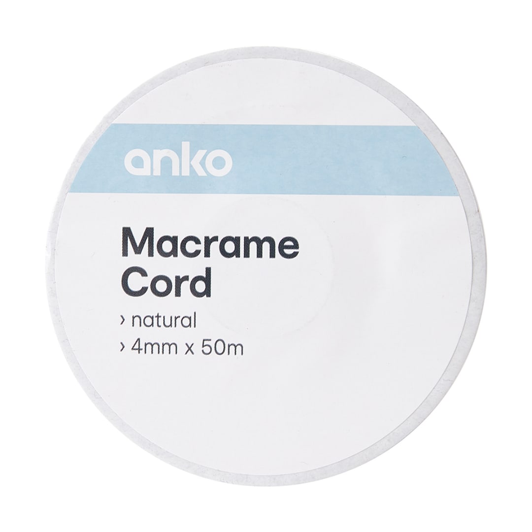 Macrame Cord - Natural - Kmart