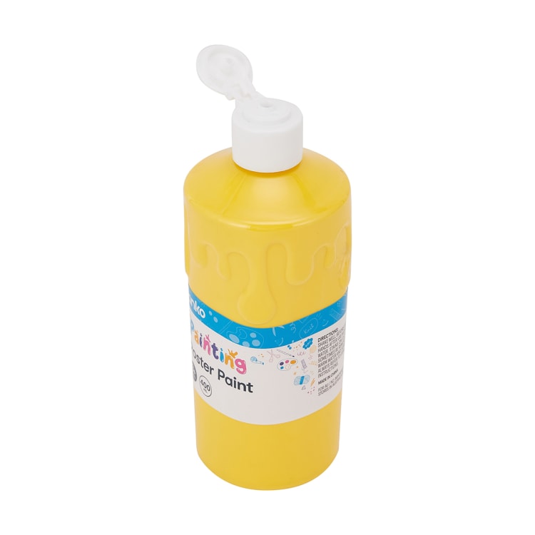 Poster Paint - Yellow - Kmart